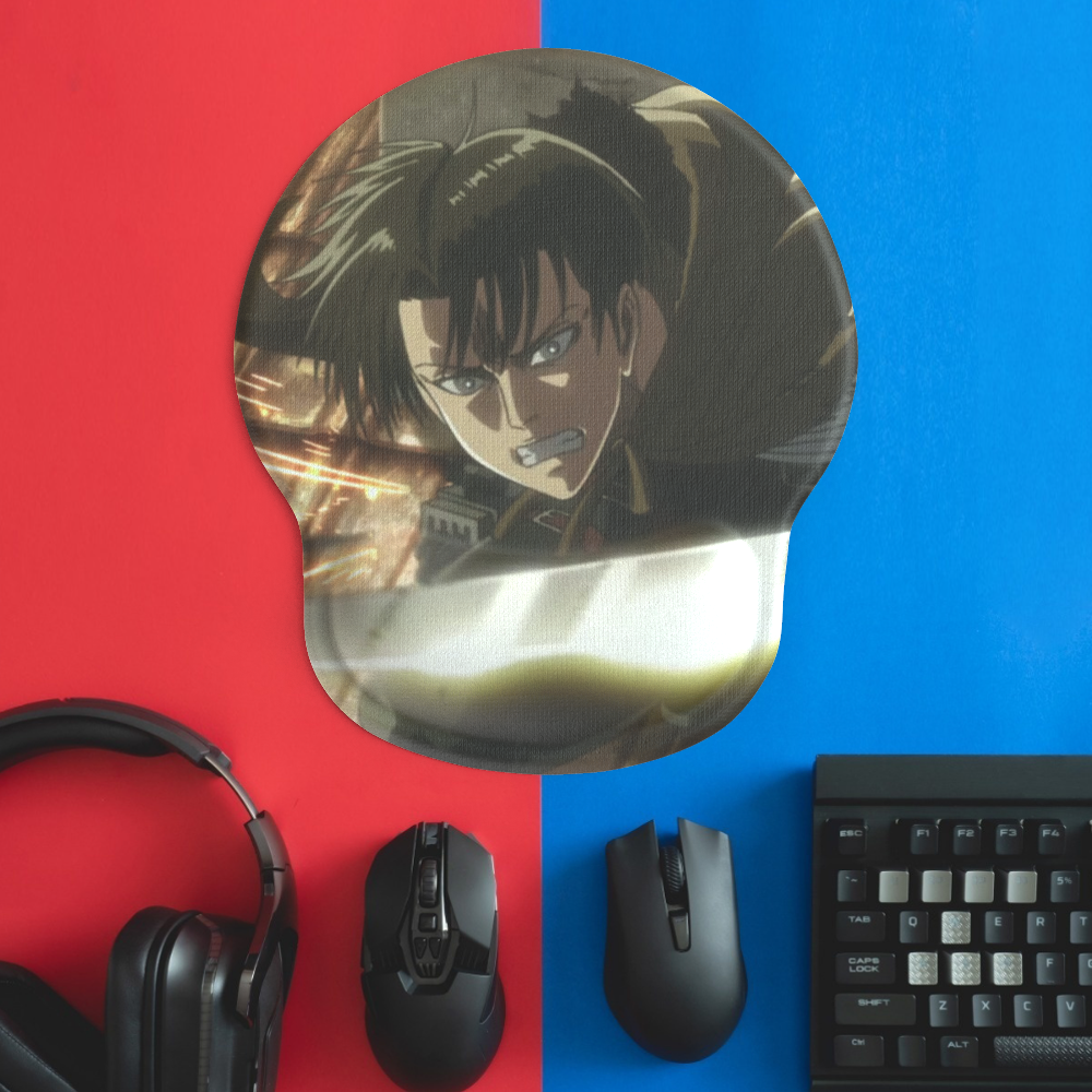 Custom Game 3D Mousepad With Silicone Wrist Rest Ergonomic Mouse Pad ...