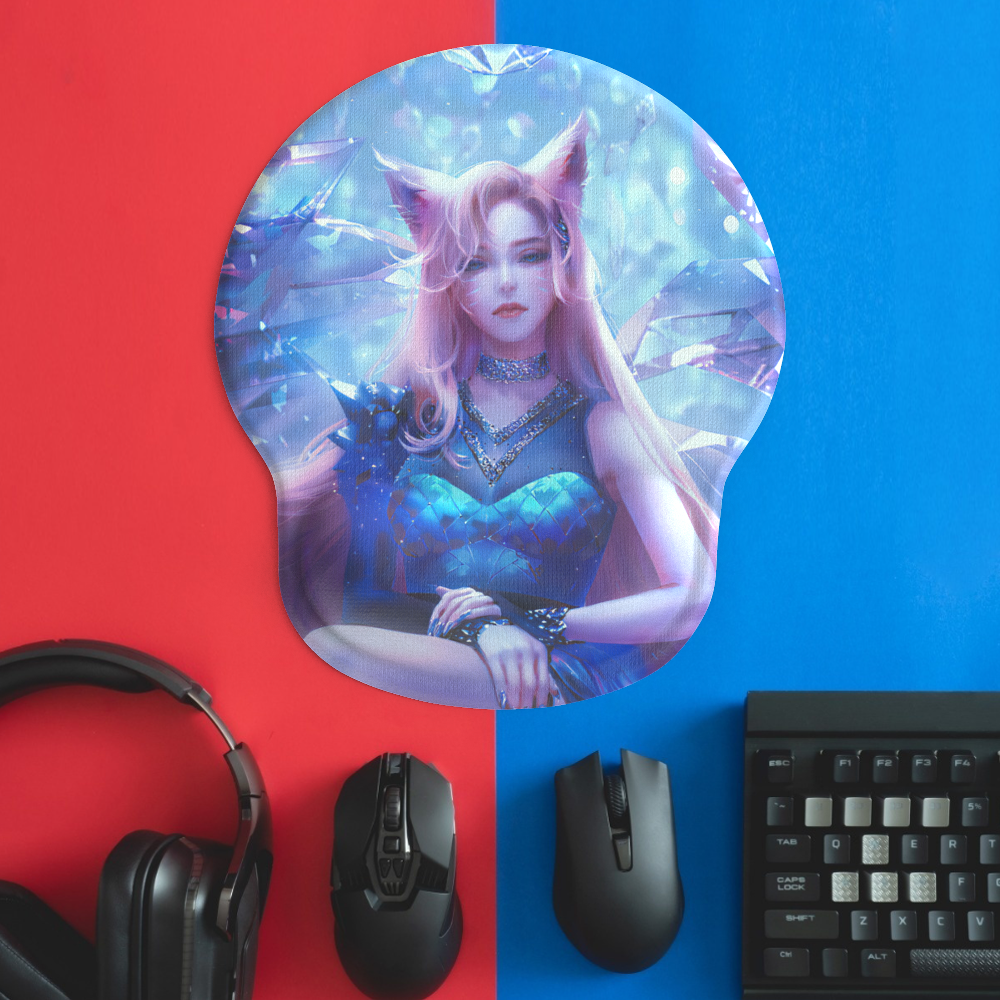 Custom Ergonomic Mouse Pad 3D Mousepad With Silicone Wrist Rest ...