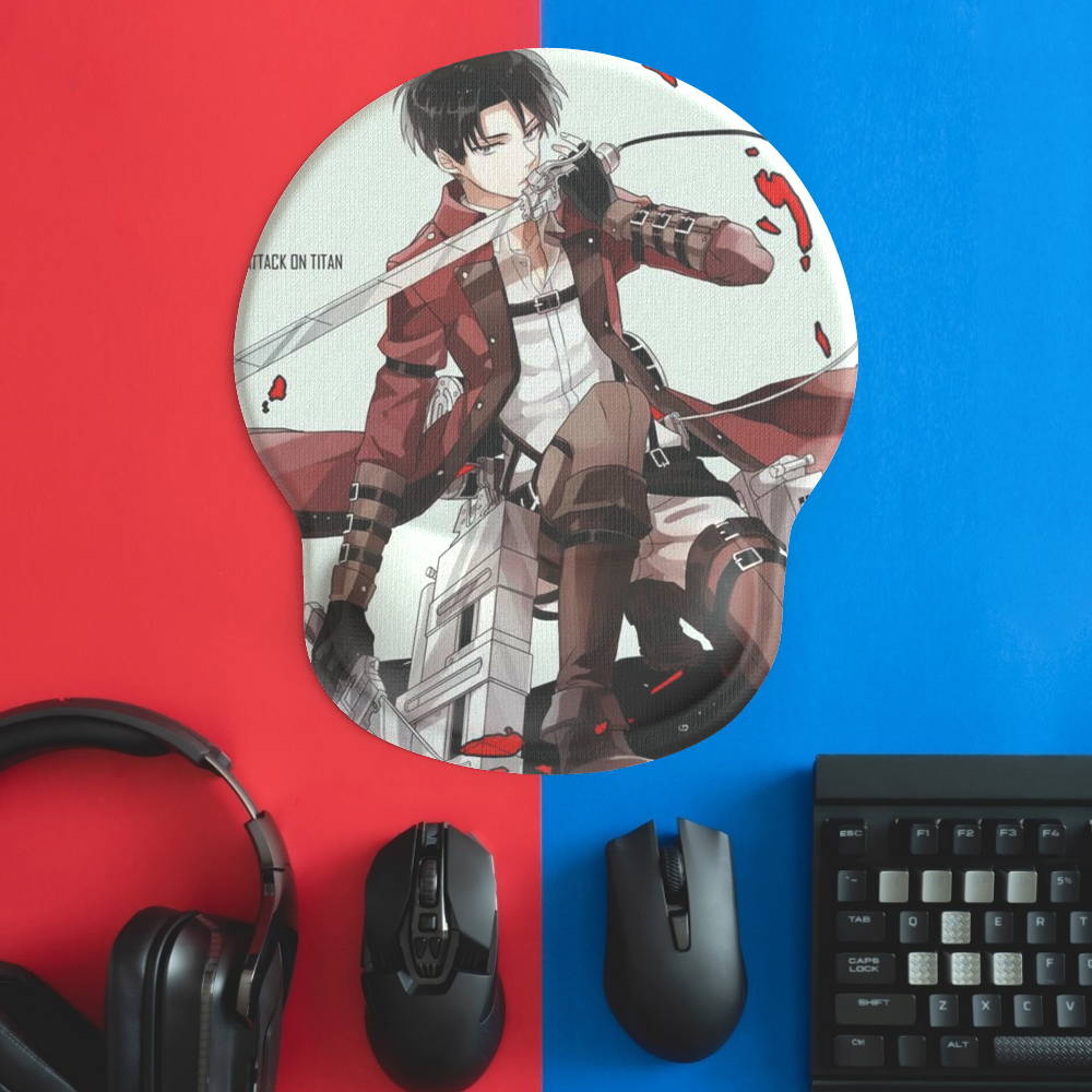 Custom Mouse Pad 3D Mousepad With Silicone Wrist Rest | MyCustomMousePad